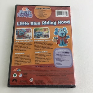 Blue's Clues Little Blue Riding Hood DVD Blues Room Special Features ...