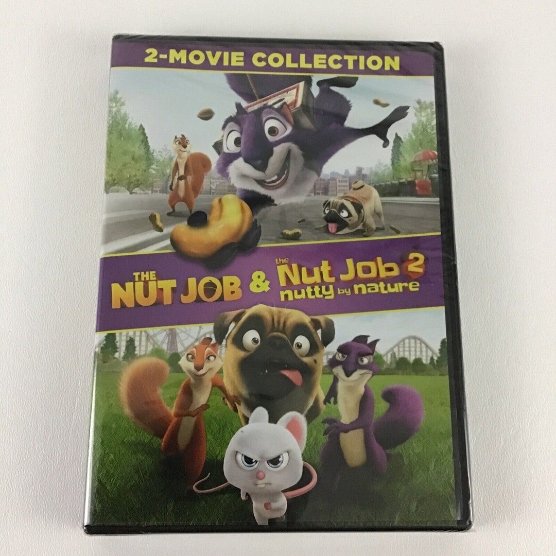 The Nut Job Nutty by Nature DVD 2 Movie Collection Bonus Features New ...