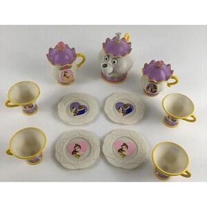 Thinkway Toys Beauty and the Beast Mrs Potts Talking Tea Pot Party ...