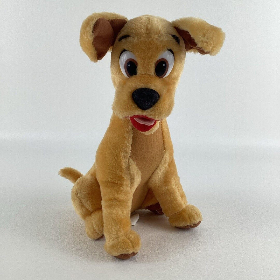 Classic Toy Co Puppy Dog 10 Plush Stuffed Animal Vintage 1980's Red ...