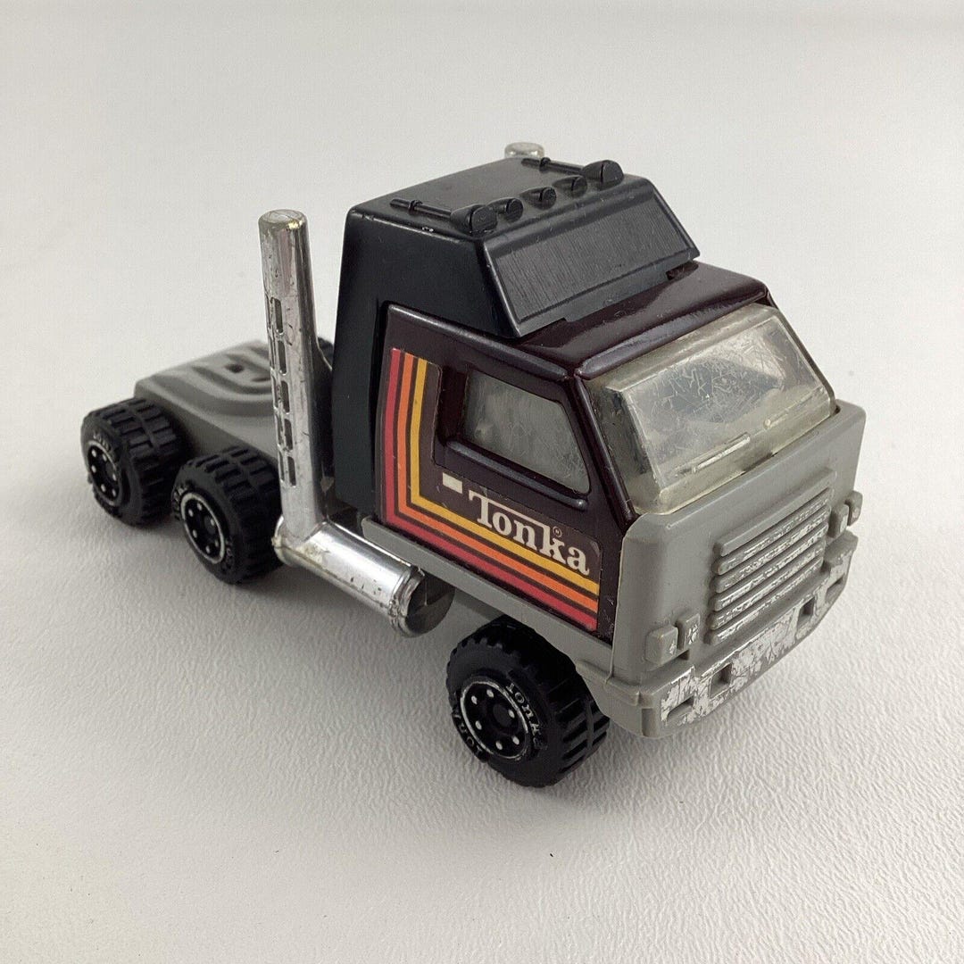 Tonka Semi Truck Cab Metal 5" Vehicle Vintage 1970's Hauler Big Rig ...