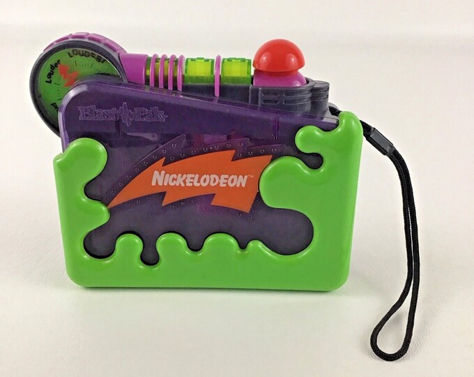 Vintage 1996 Nickelodeon Blast Pak Personal Cassette Tape Player 90s ...