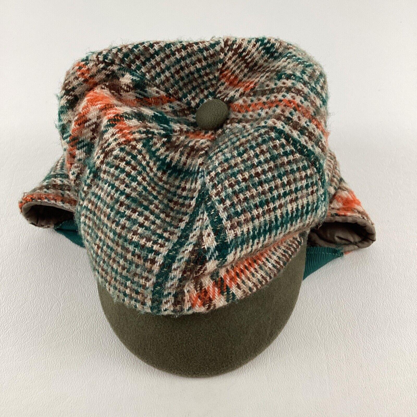 Plaid Twead Newsboy Cap Hat Chin Strap Irish Scottish Baby Toddler ...