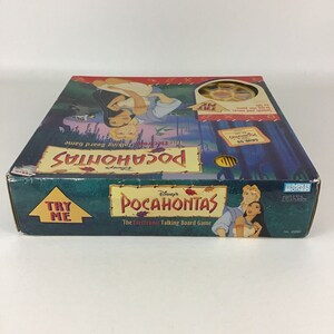 Disney Pocahontas Electronic Talking Board Game Parker Brothers Vintage ...