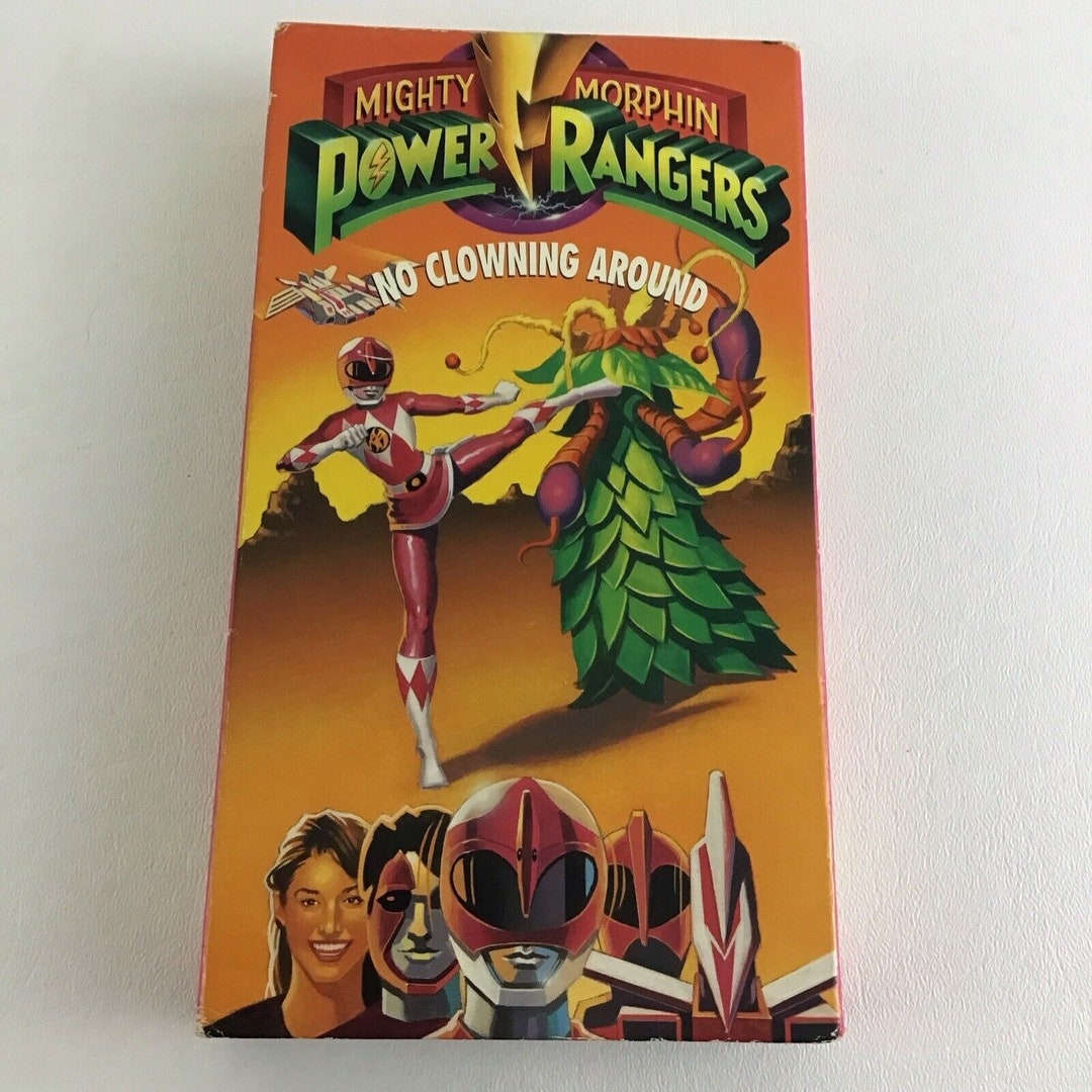Mighty Morphin Power Rangers VHS Tape No Clowning Around Rita - Etsy