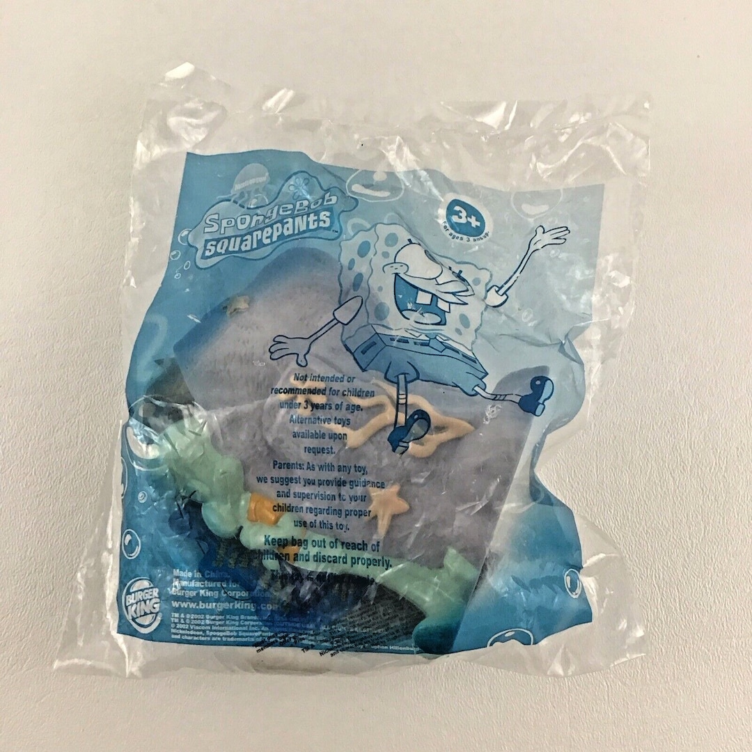Spongebob Squarepants Burger King Squirter and Whistler Squidward ...