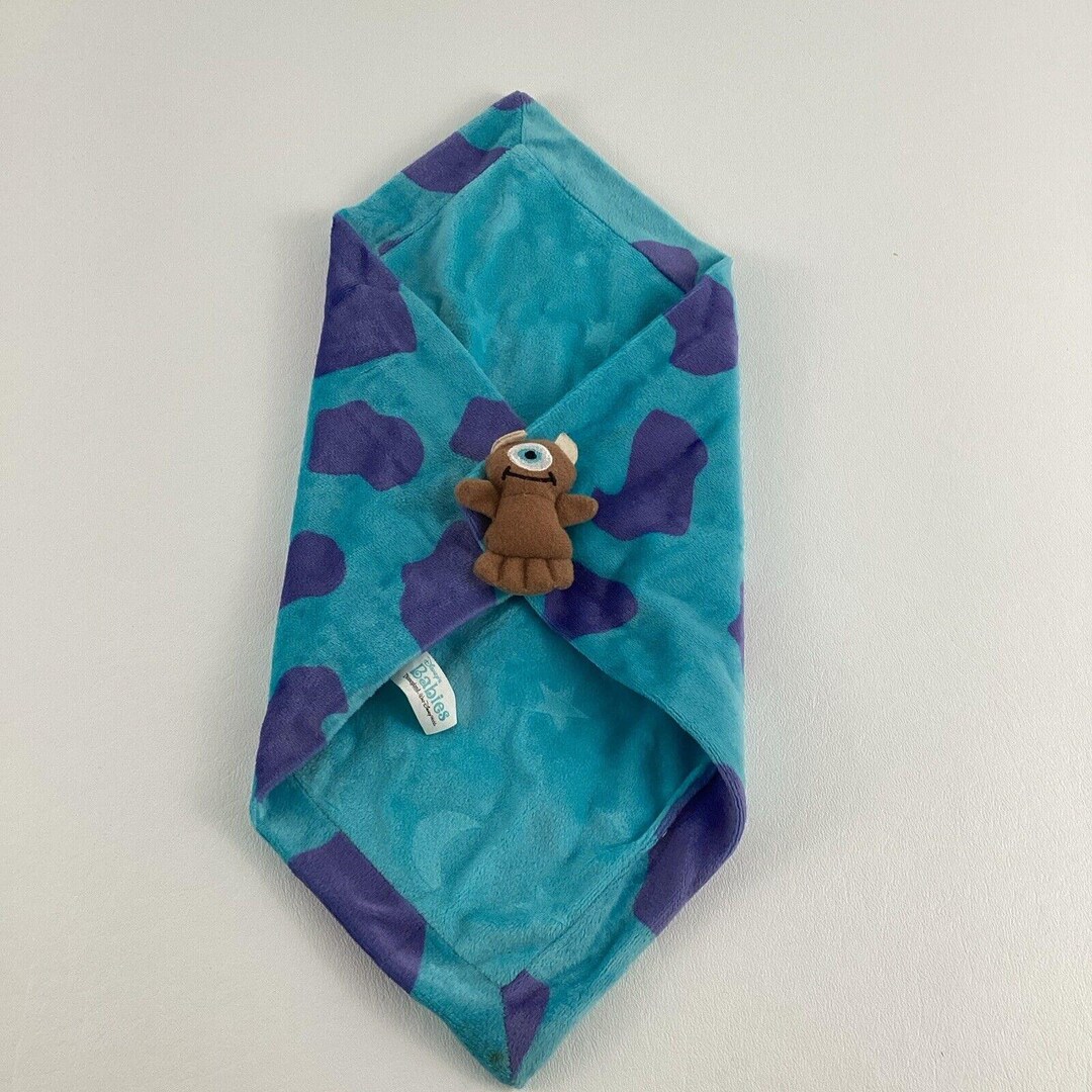 Disney Babies Monsters Inc Sulley Plush Replacement Lovey Banket Wrap ...