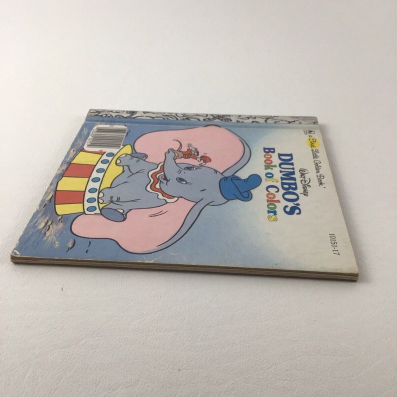 First Little Golden Book Disney Dumbo's Book of Colors Vintage 1988 ...