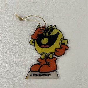 Shrinky Dinks Pac-man Lot Christmas Ornaments Colorforms Vintage 1980 ...