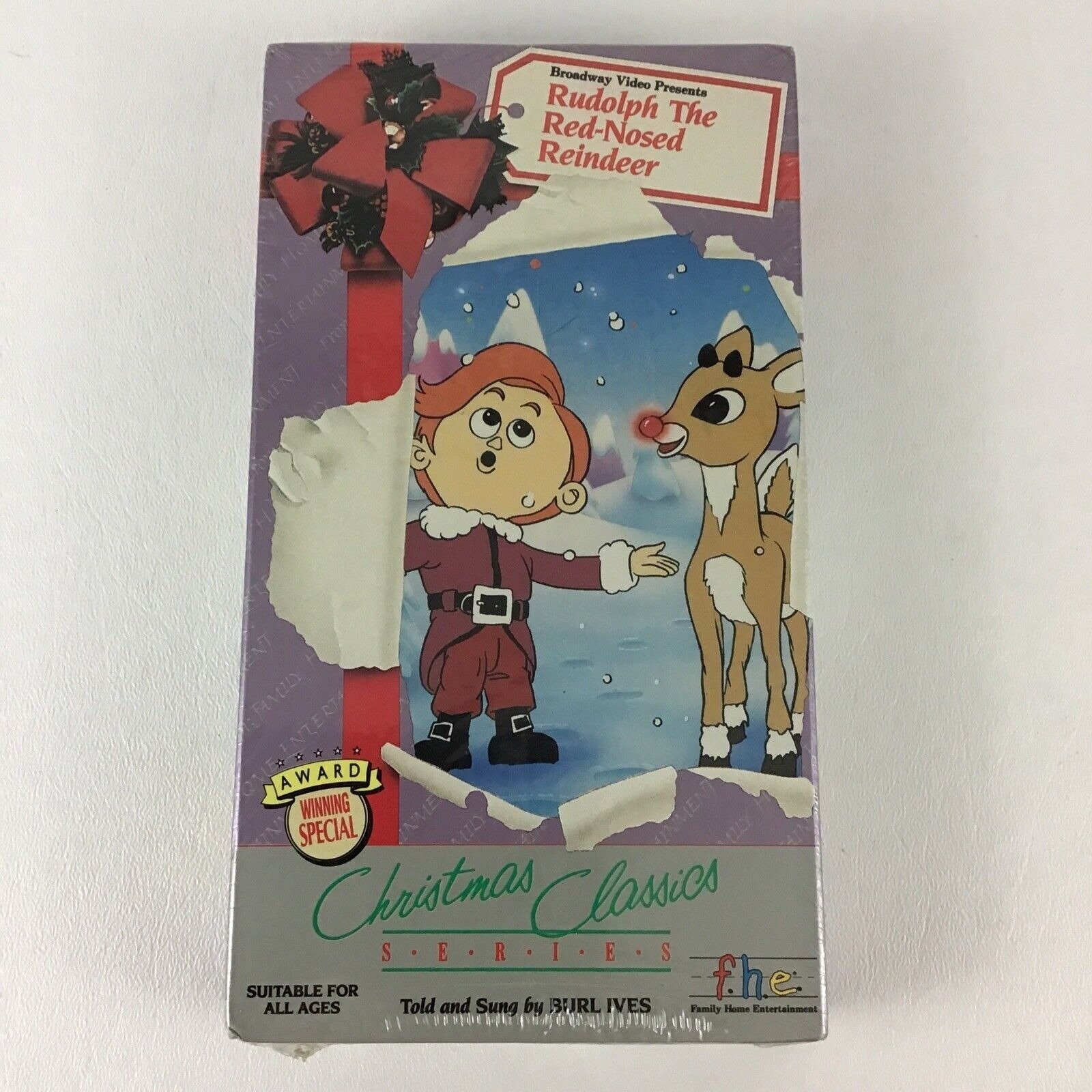 Rudolph The Red Nosed Reindeer Cartoon Vhs