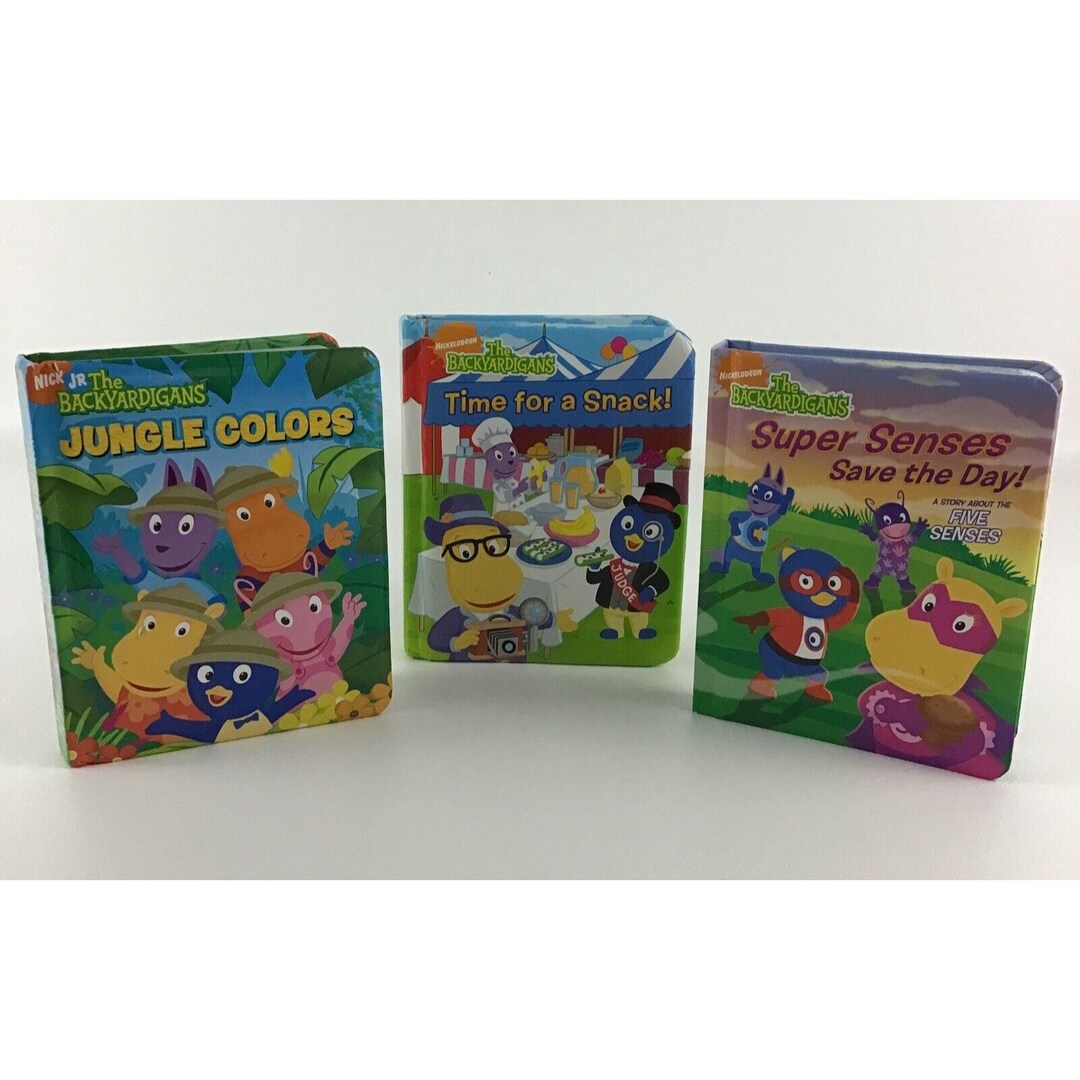 The Backyardigans Board Books Time for Snack Super Senses - Etsy