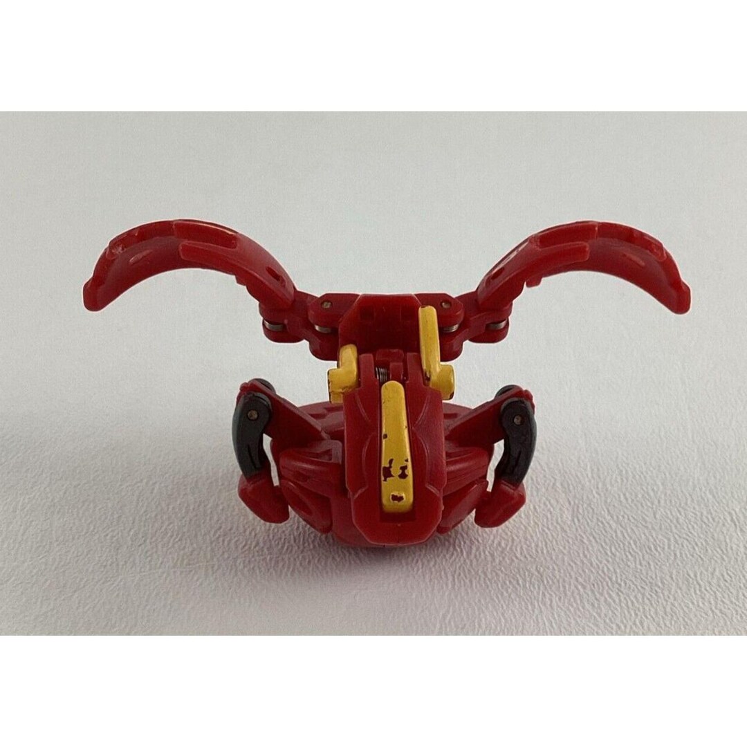 Bakugan Battle Brawlers Pyras Commandix Dragonoid 850G Figure Toy Spin ...
