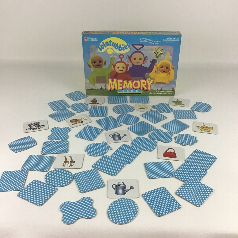 Teletubbies Memory Game Find Matching Pairs Po Dipsy Vintage - Etsy