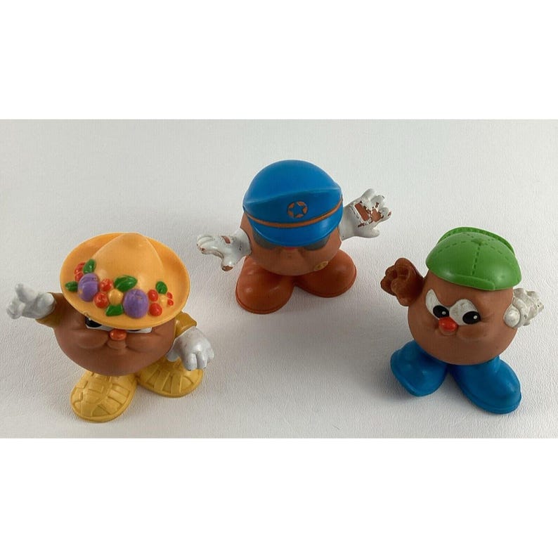 Mr. Potato Head Spud Kids Figure 80s Toy Police Officer Lot Vintage ...