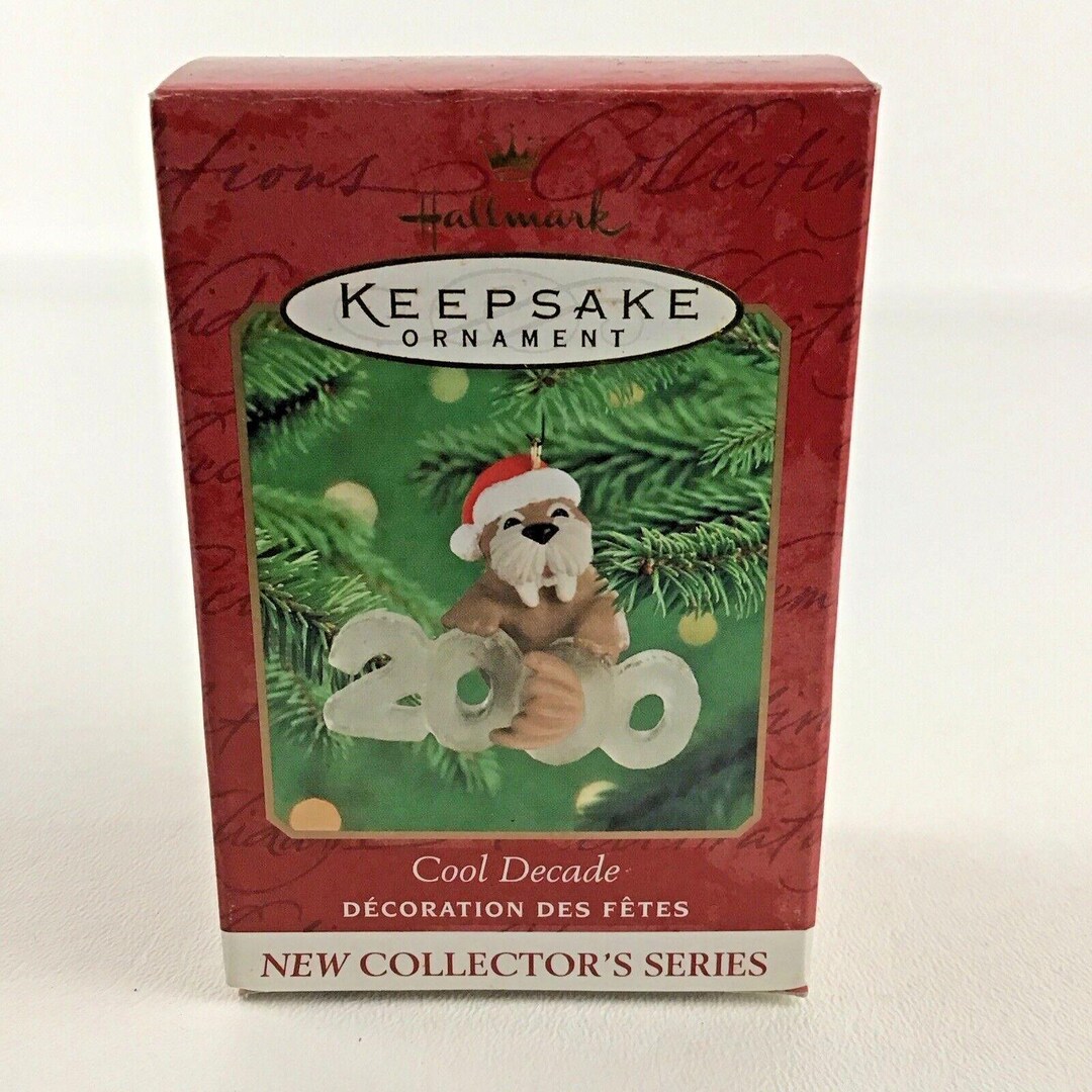 Hallmark Keepsake Christmas Tree Ornament #1 Cool Decade 2000 Walrus ...