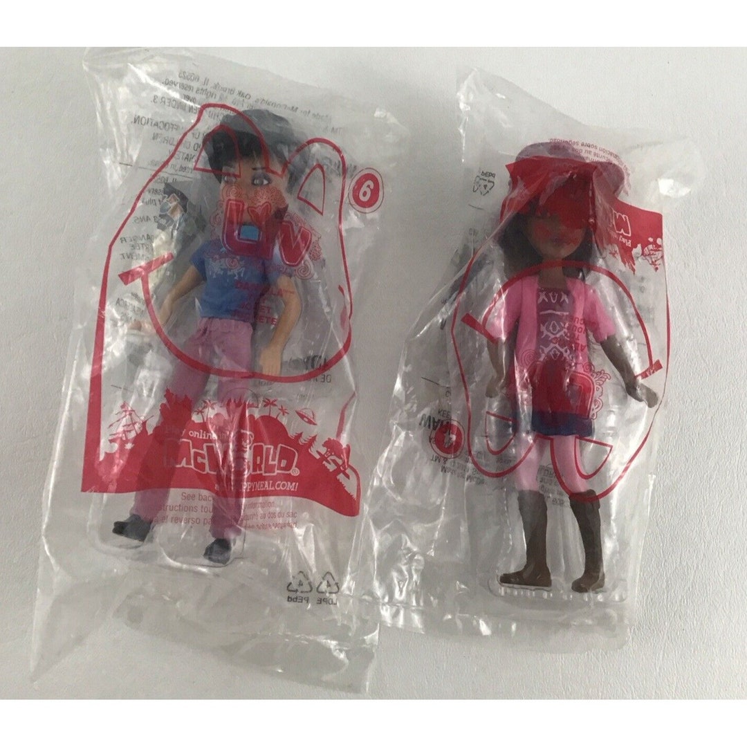 Mcworld Liv Lot Mcdonald's Happy Meal Toys Figures Dolls Alexis Daniela ...