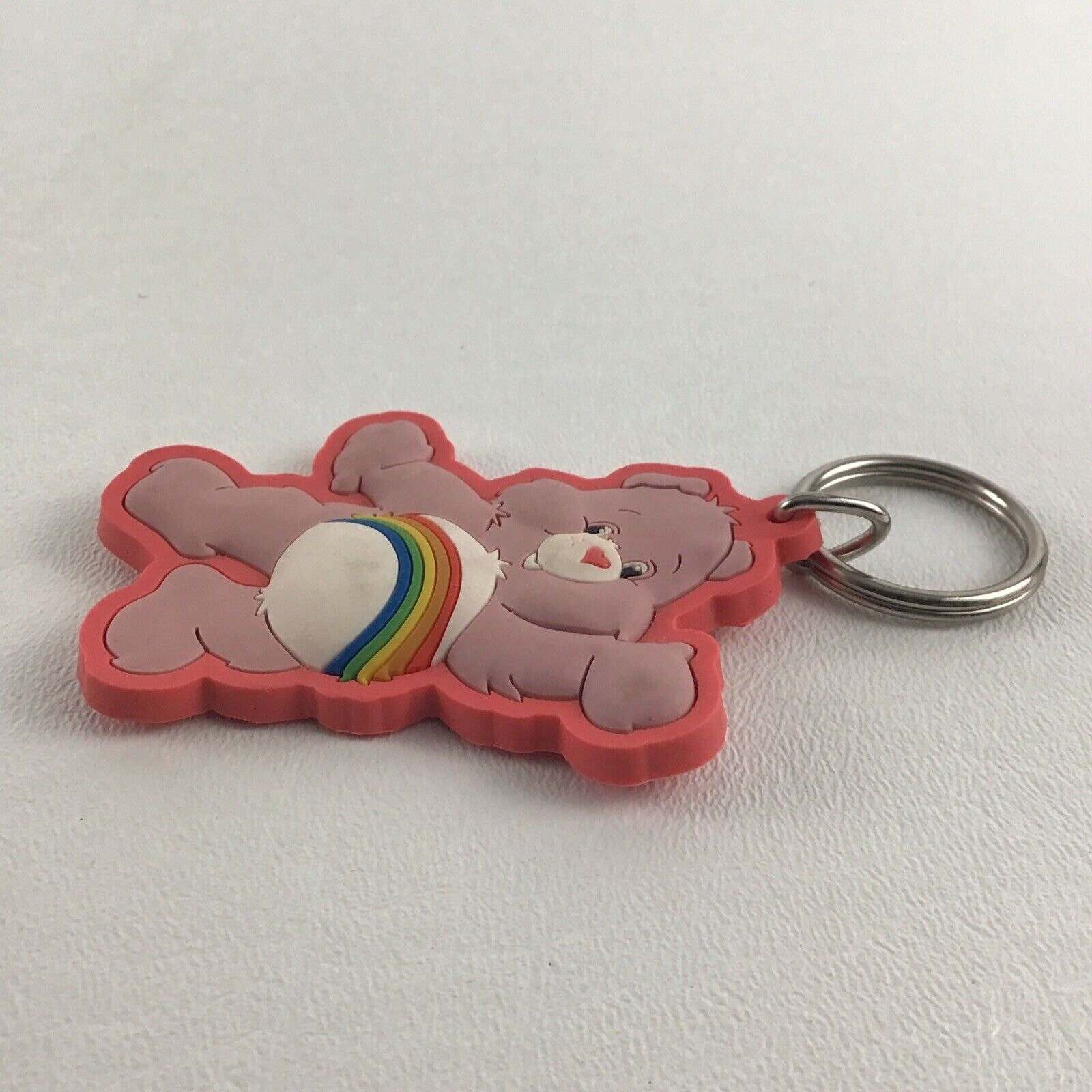 Care Bears 3D Figural Keychain Cheer Bear Vintage 2002 TCFC Collectible ...