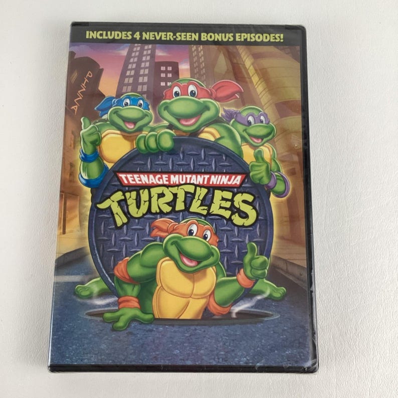 Teenage Mutant Ninja Turtles DVD Animated Episodes Leo Raph Mikey Don ...