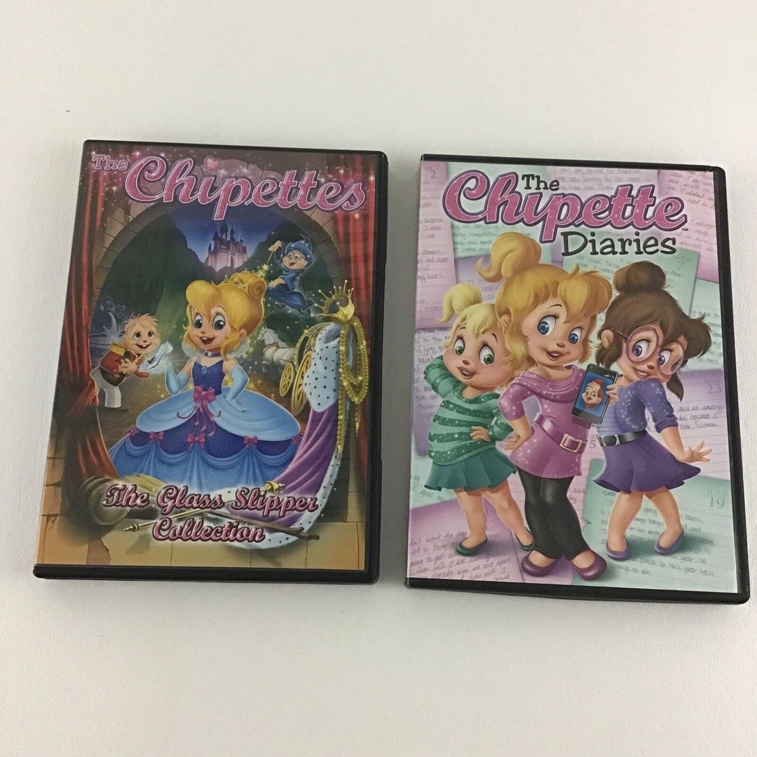 The Chipettes DVD Lot Set Glass Slipper Collection Episodes - Etsy