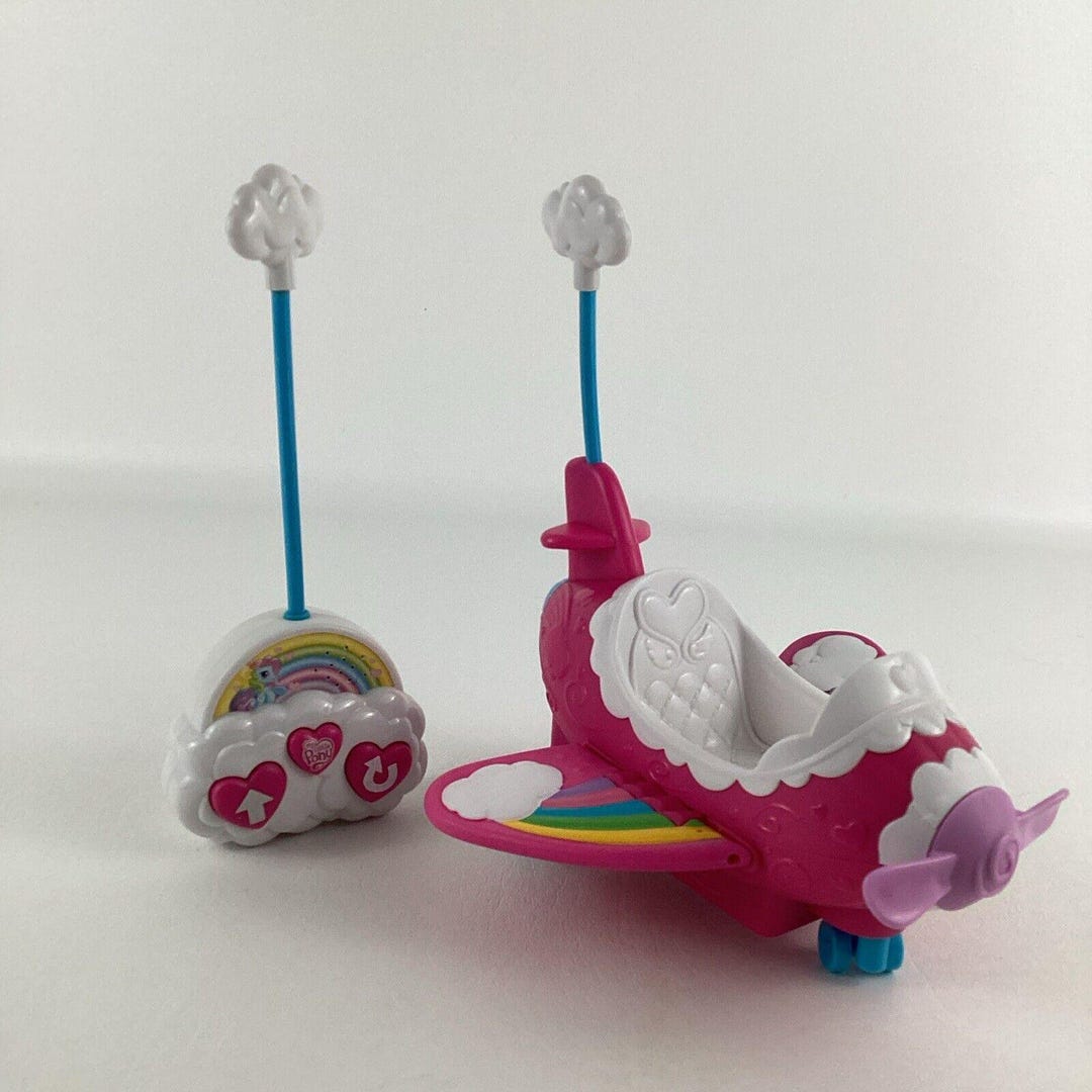 My Little Pony RC Vehicle Remote Control Rainbow Dash Airplane Hasbro ...