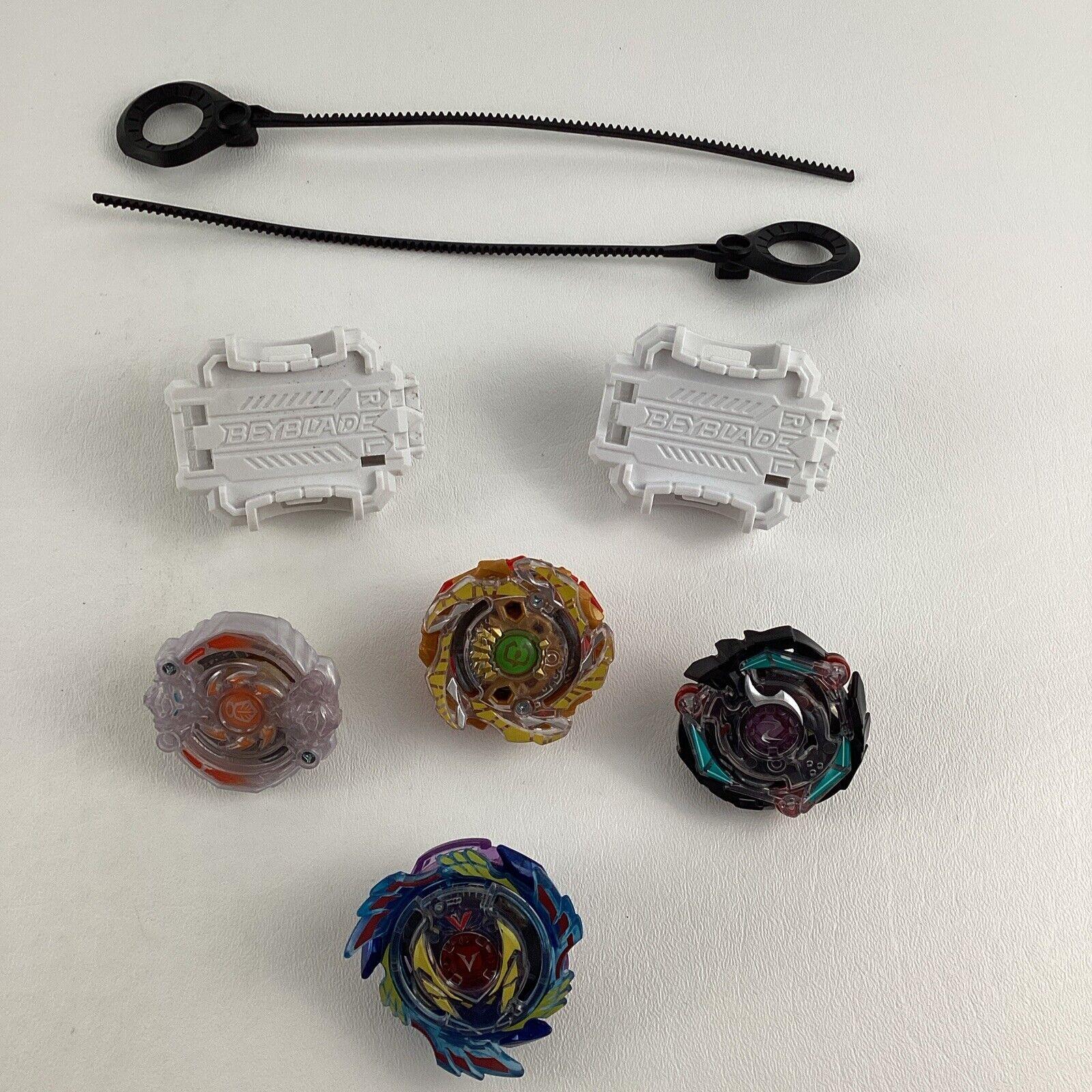 Beyblade Burst Turbo Spinning Top Toy Launchers Valkyrie Betromoth Lot ...
