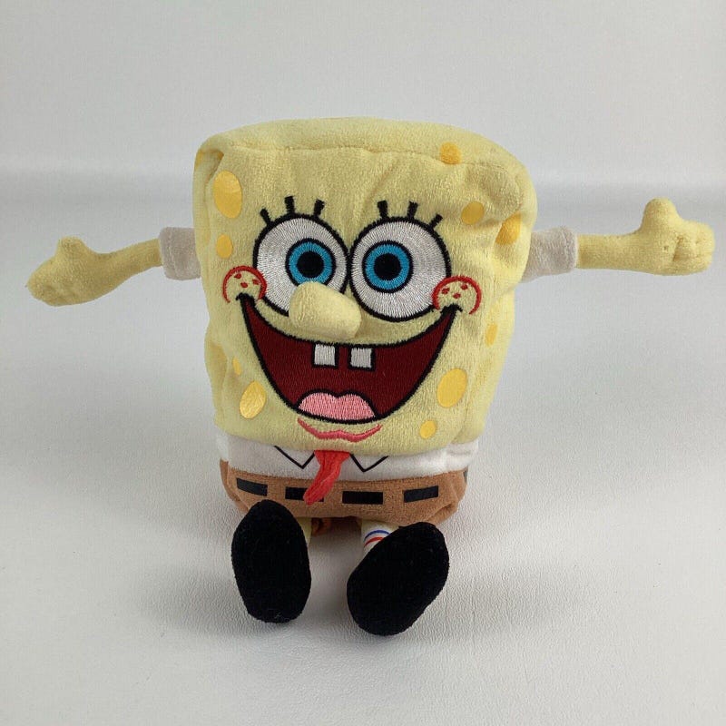 Spongebob Plushies - Etsy UK