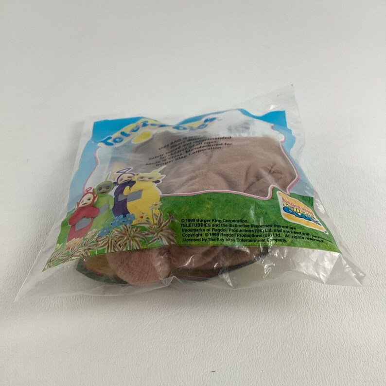 Teletubbies Bunny Rabbit Clip on Plush Vintage 1999 Burger King 90s Toy ...