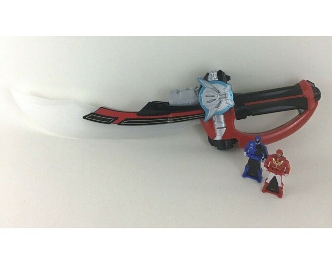 Power Rangers Super Megaforce Talking Mega Saber Morpher With Keys Bandai - Etsy