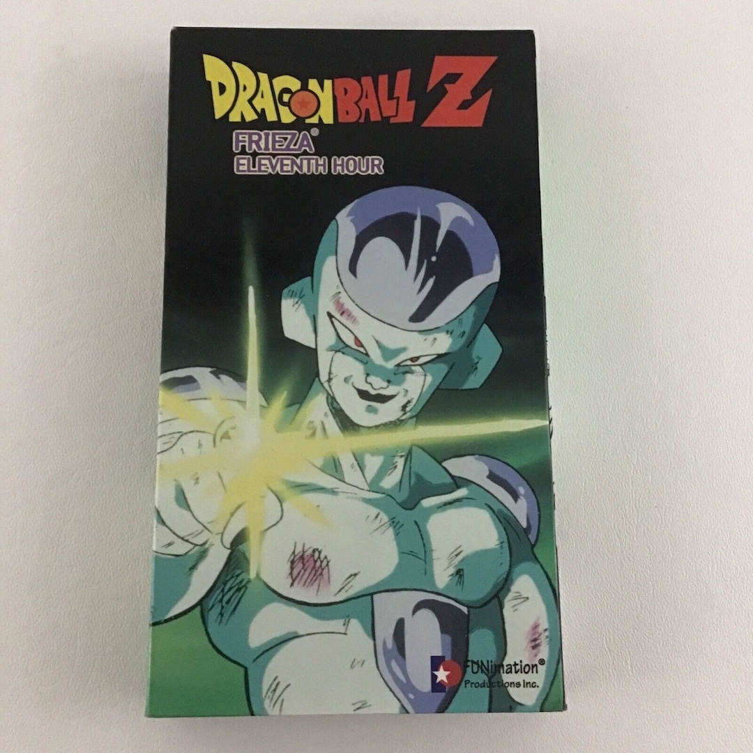 Dragon Ball Z VHS Tape Frieza Eleventh Hour Anime Vintage 2000 ...