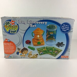 Go Diego Go Bug Discovery Set Working Lantern Insect House New 2006 ...
