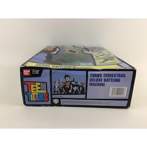 Teen Titans Turbo Terrestrial Deluxe Battling Machine Light up Bandai ...