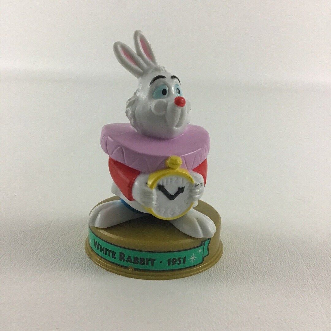 Walt Disney 100 Years of Magic Mcdonald's Toy Figure White Rabbit ...