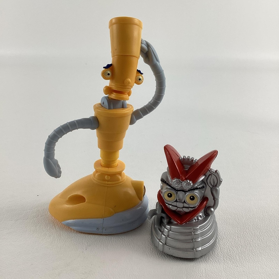 Robots Movie Crank Casey Madame Gasket Figure Topper Toy Lot Burger ...