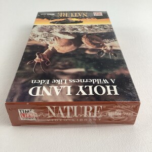Time Life Video Holy Land Eden VHS Tape Nature Library Series New ...