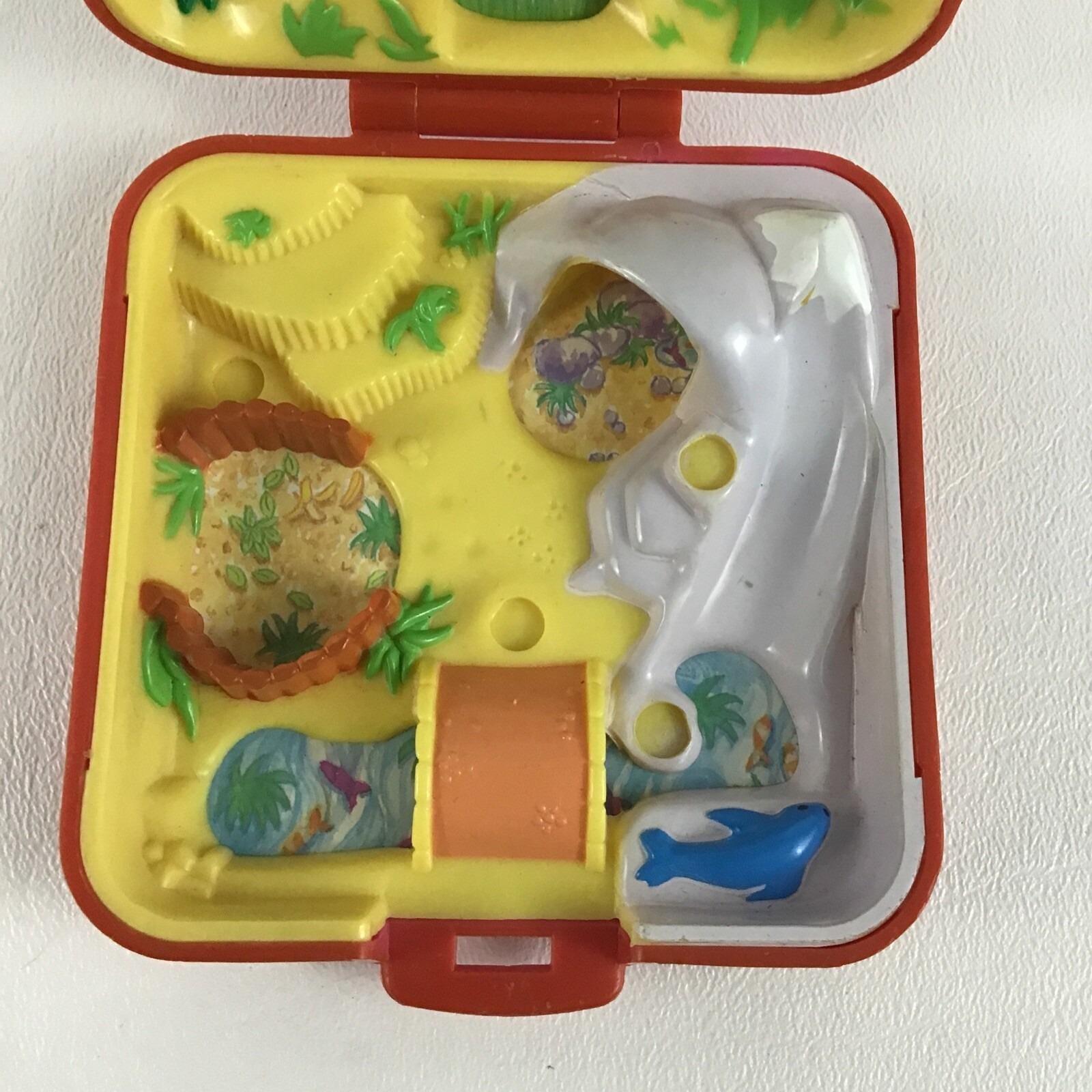 Polly Pocket Jungle Wild Zoo World Compact Playset Vintage Bluebird ...