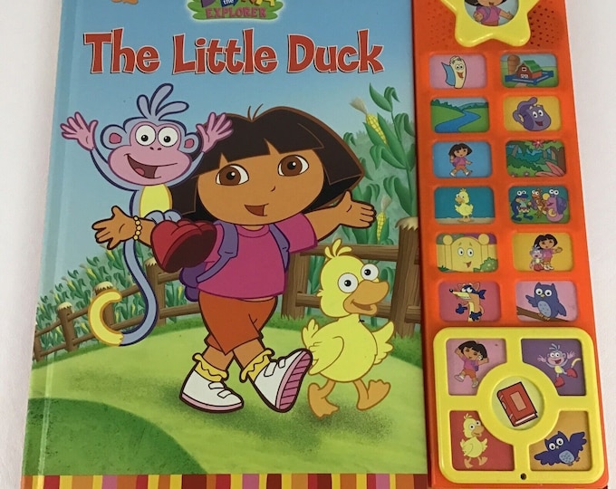 Dora the Explorer Play A Sound Interactive Hardcover Book the Little ...