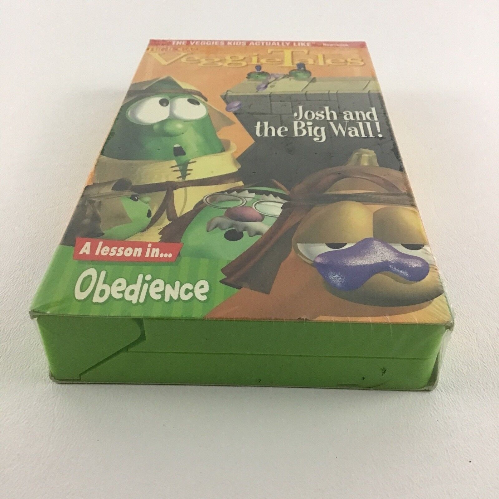 Veggietales Josh And The Big Wall Vhs