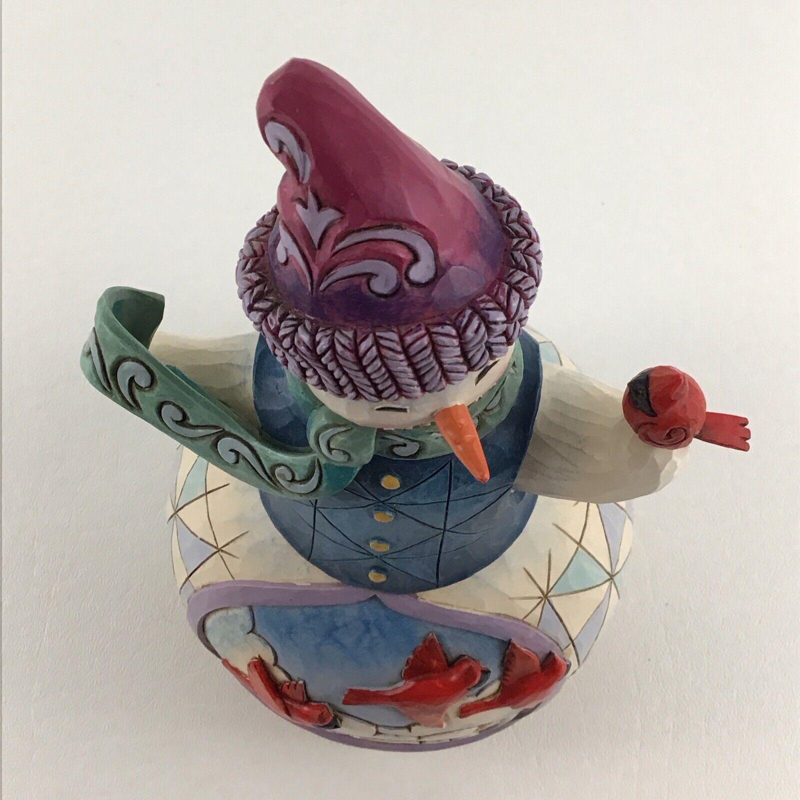 Jim Shore “winter Cheer Happens Here” Snowman 4022993 Figure 9 ...