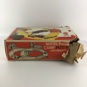 Mattel Camp Putt-putt Motor Camper Boat 70s Toy Preschool Vintage 1973 ...