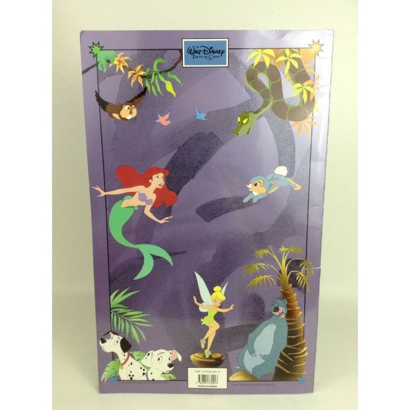 Disney Treasure Chest the Little Mermaid LG 11x17 - Etsy