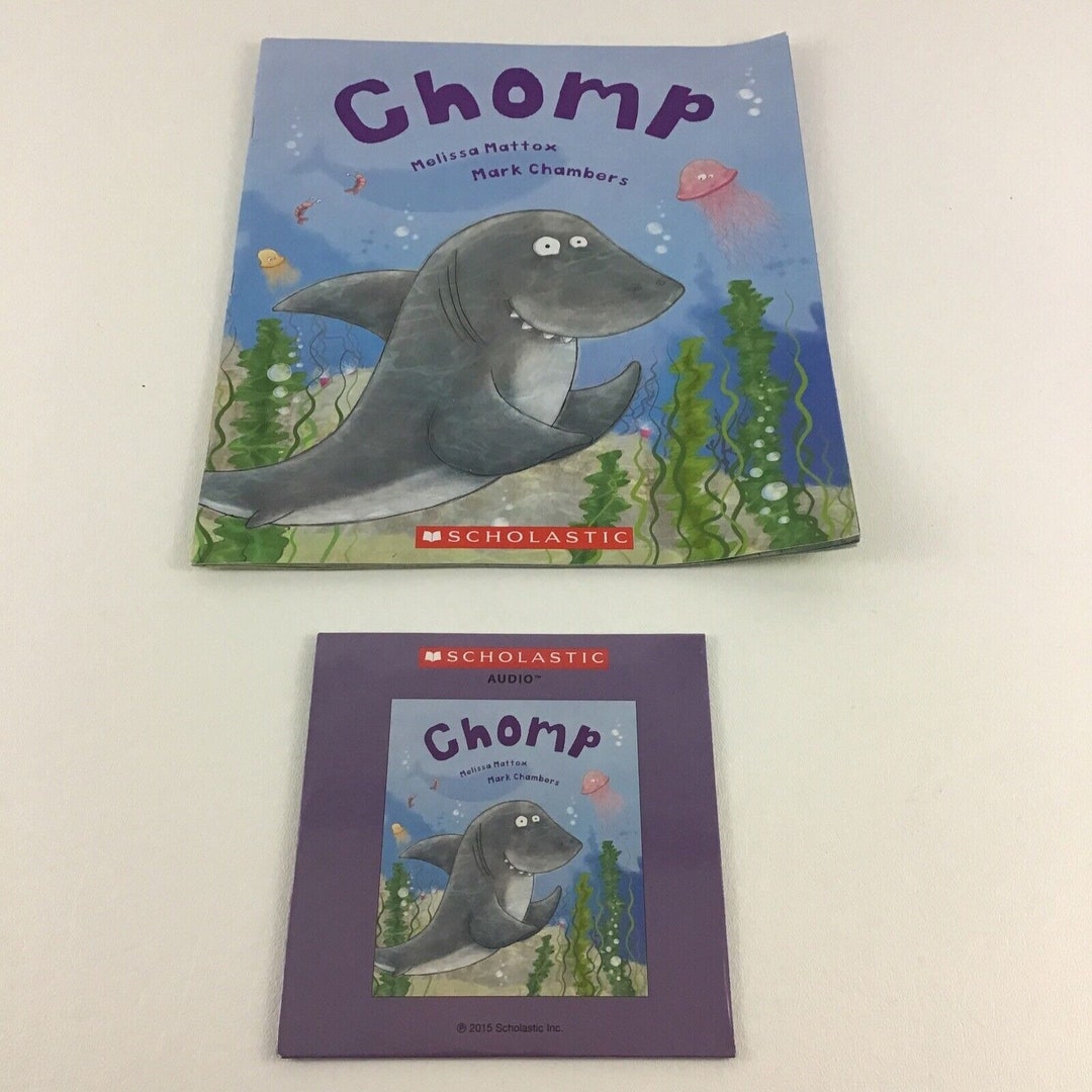 Chomp Scholastic Book Read Along CD Childrens Reading Shark Mattox ...