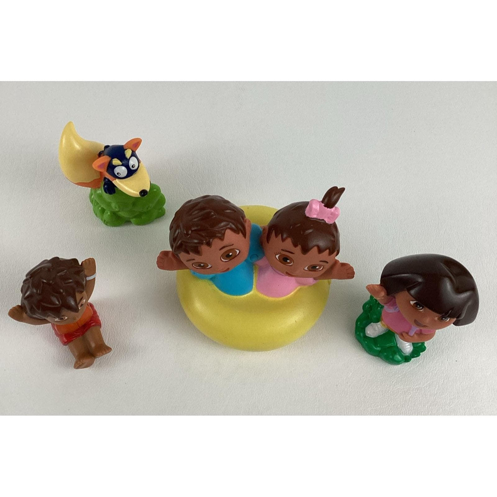 Dora the Explorer Splash Around Twins Floating Bath Pool Toys Diego ...