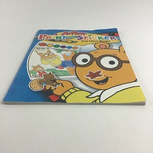 Arthur Paint and Sticker 2 in 1 Fun Book Activity Bendon Vintage 2004 ...