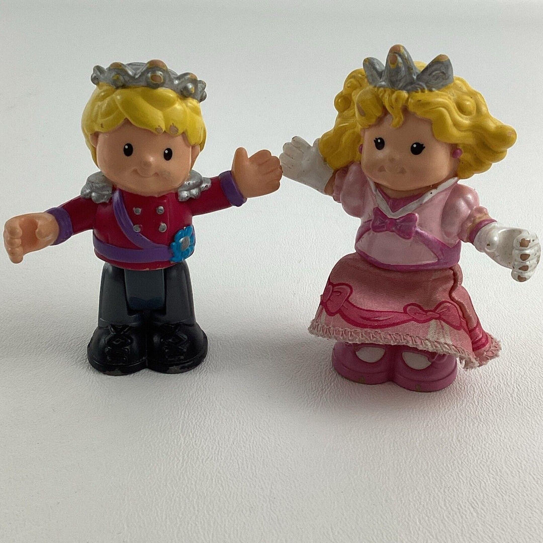 Fisher Price Little People Castle Princess Sarah Lynn Prince Eddie ...
