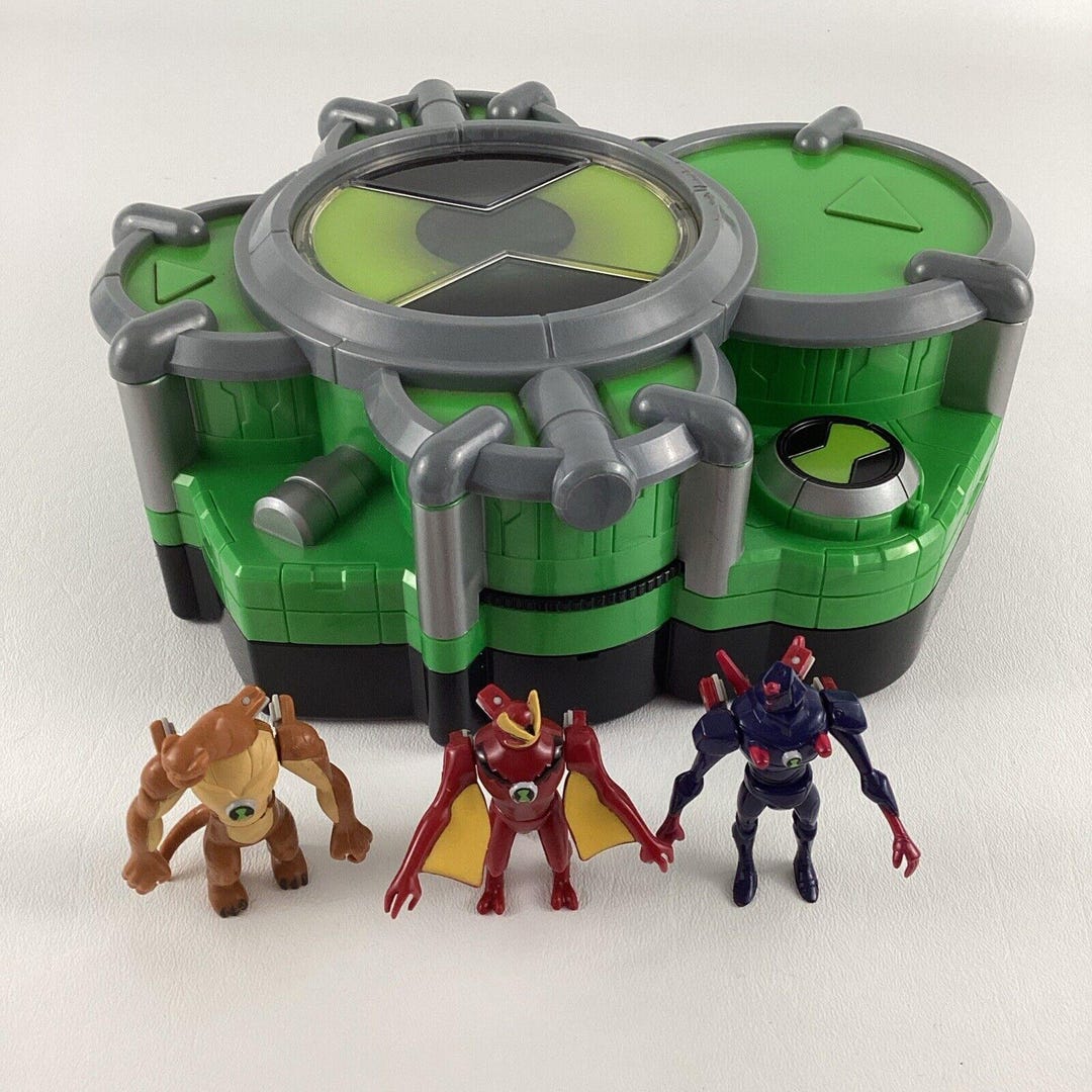 Ben 10 Alien Force Alien Creation Chamber Playset Action Figures Bandai ...