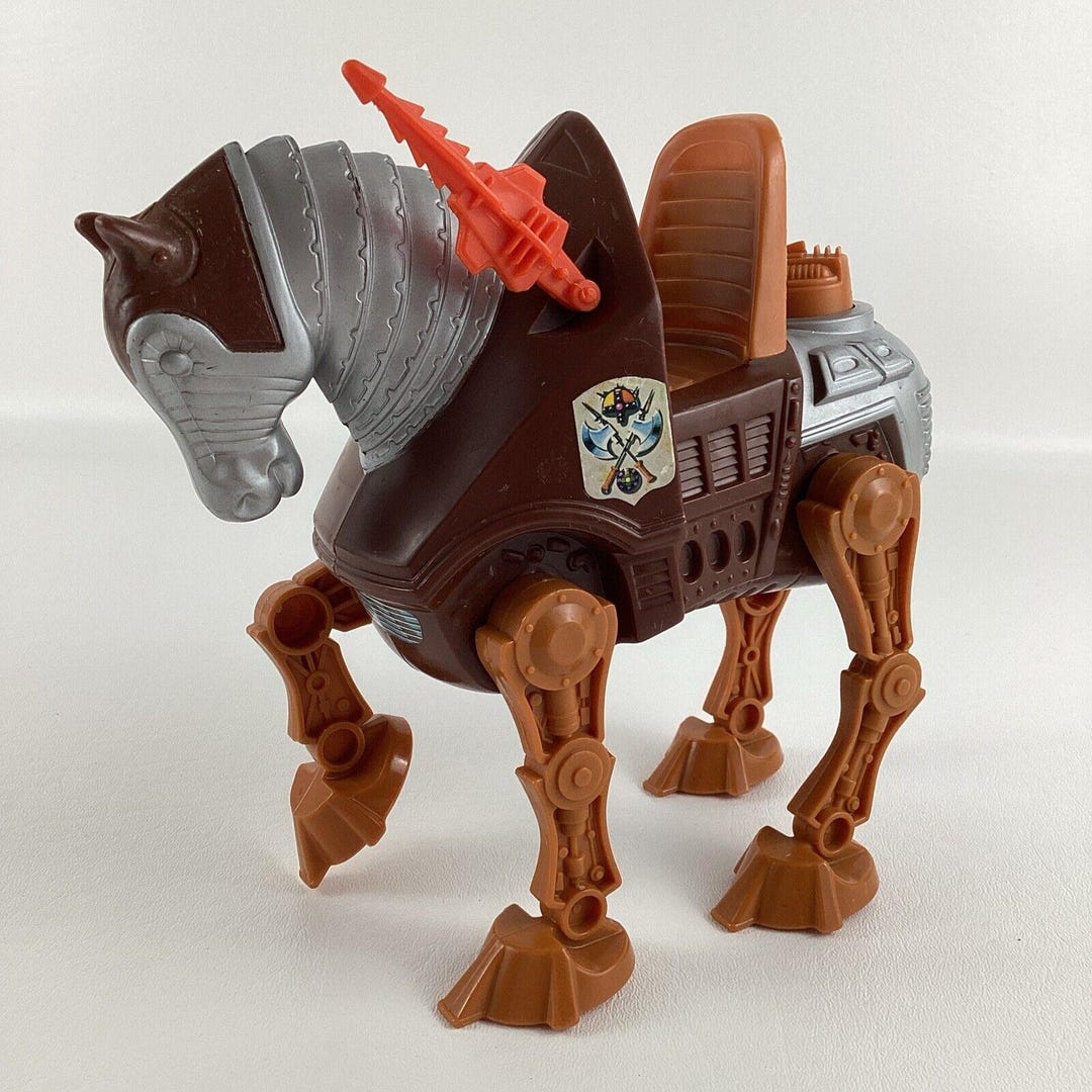 Masters of the Universe Stridor Action Figure Horse He-man Vintage ...