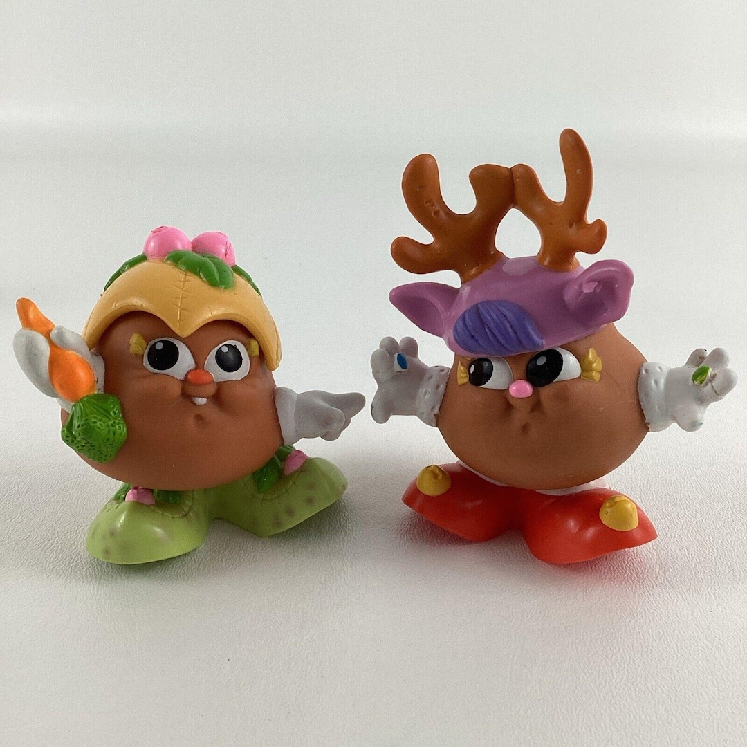 Mr. Potato Head Spud Kids Action Figure Lot Carrot Mix Match Antler ...