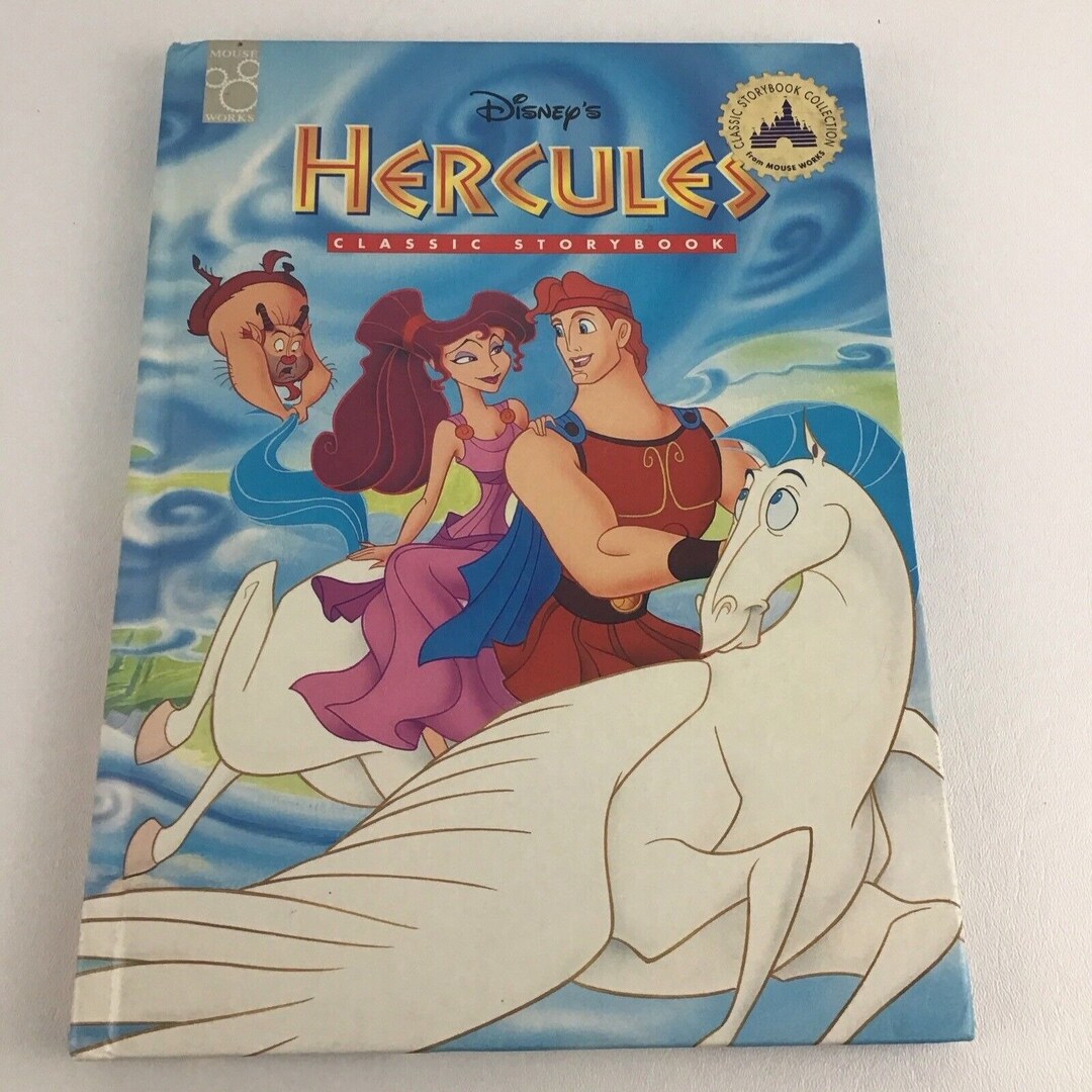Disney Hercules Classic Storybook Son of Gods Mythology Mouse Works ...