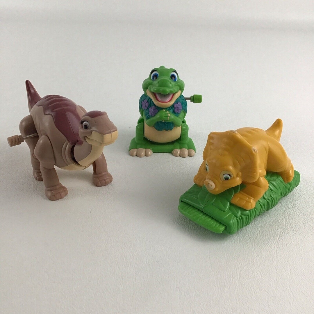 The Land Before Time Burger King Wind up Figures Littlefoot Cera ...