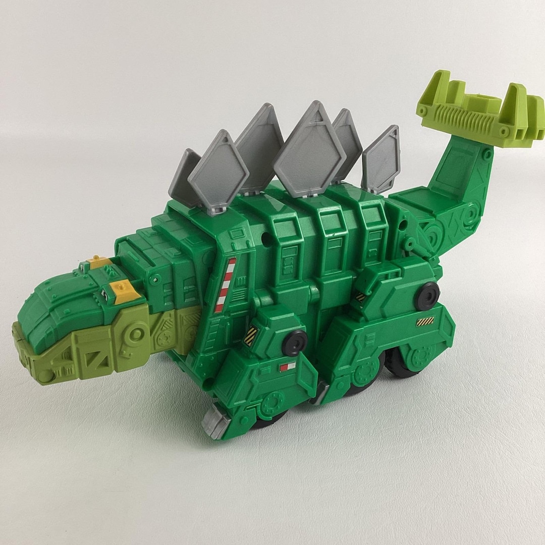 Dinotrux Garby Muchin Figure Stegosaurus 11" Dinosaur Vehicle Toy ...